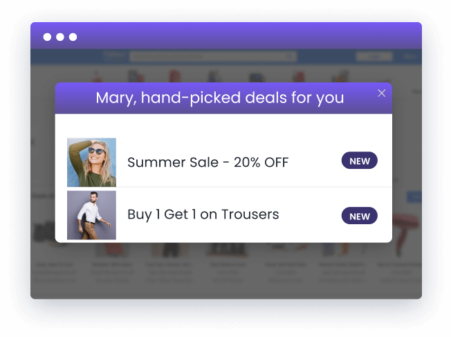 Web Personalization | Deliver Personalized Web Experiences | WebEngage