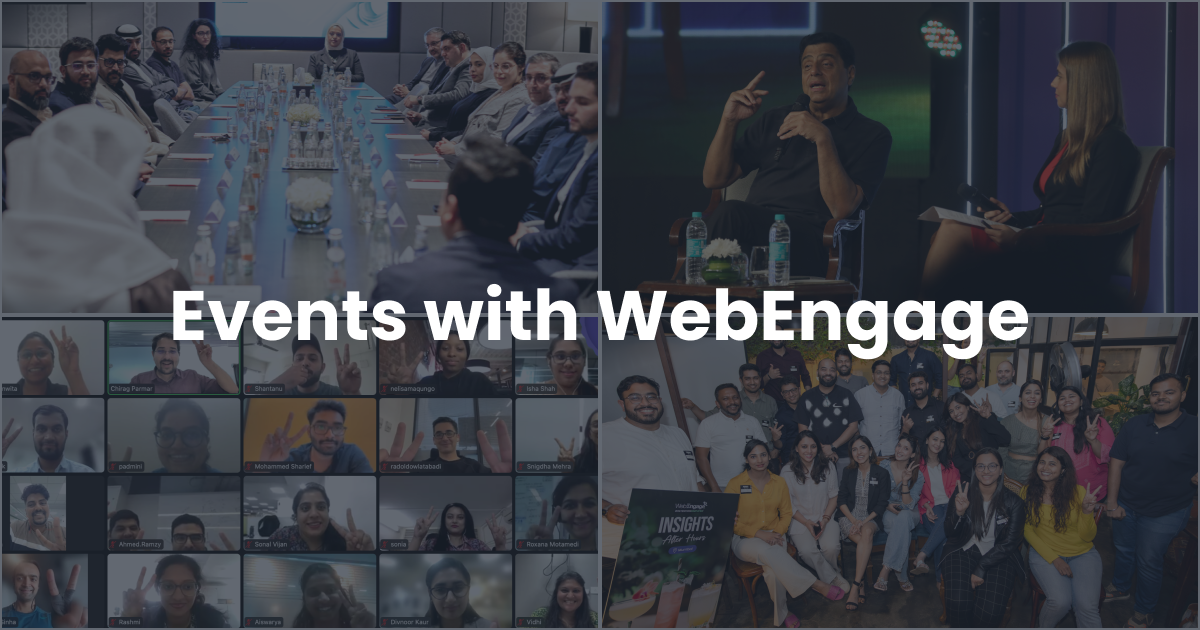 Events with WebEngage